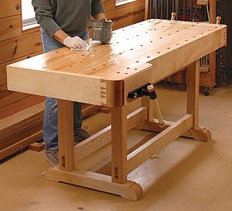 11 Steps on How to Make a Woodworking Bench - The Basic Woodworking
